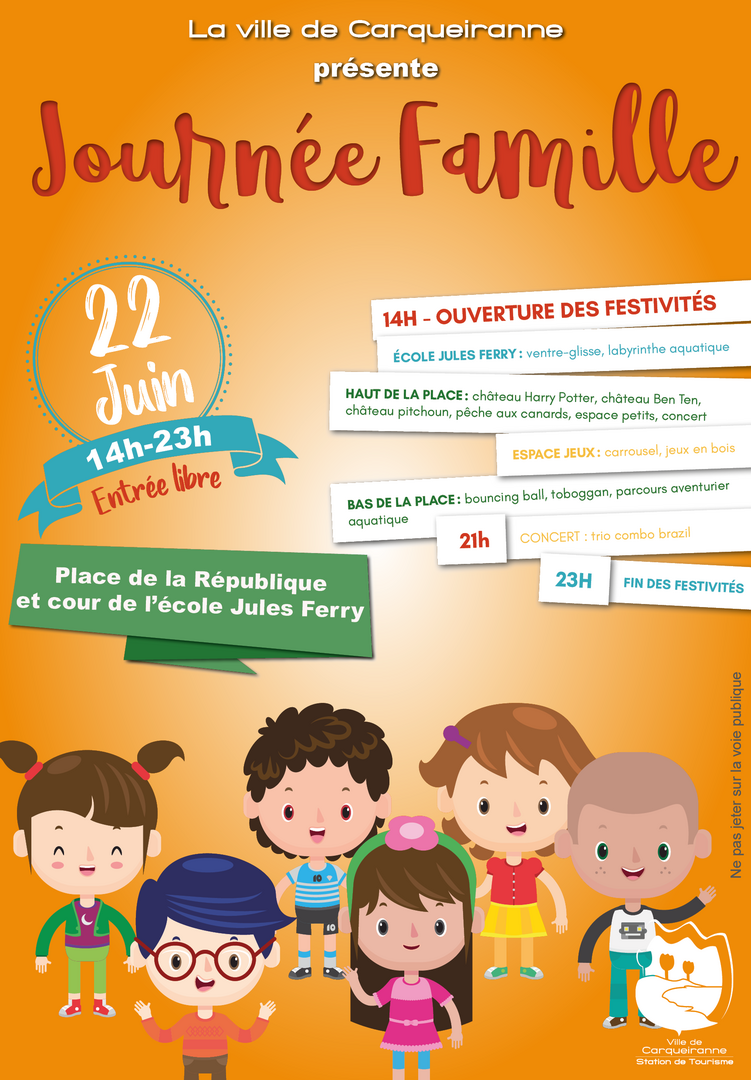 Journée famille - Ville de Carqueiranne